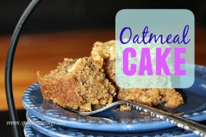 Oatmeal Cake - Spindles Designs