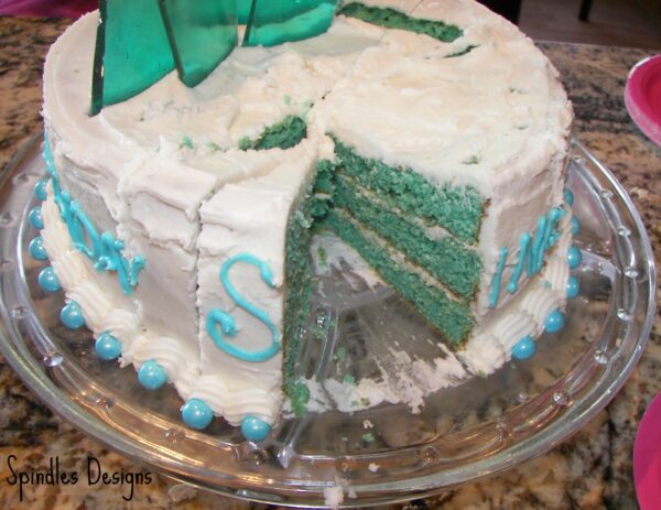 Elsa Cake - Spindles Designs