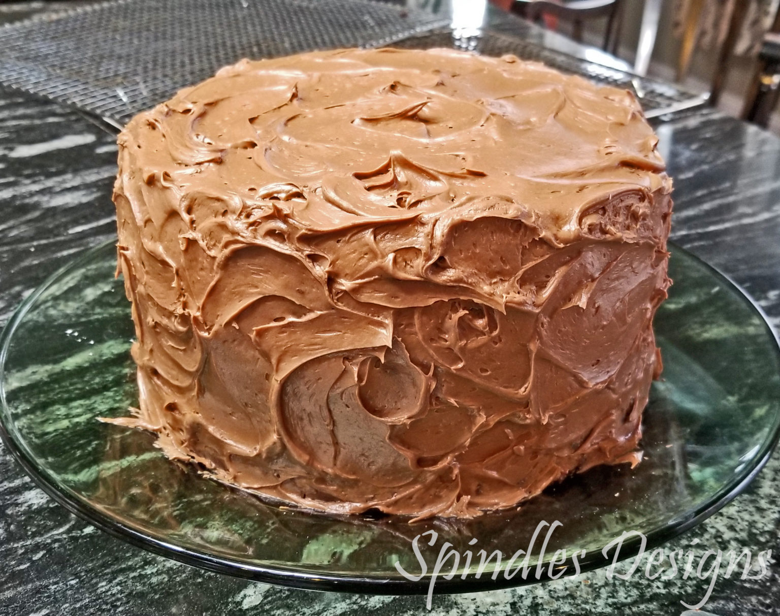 Chocolate Cake - Spindles Designs