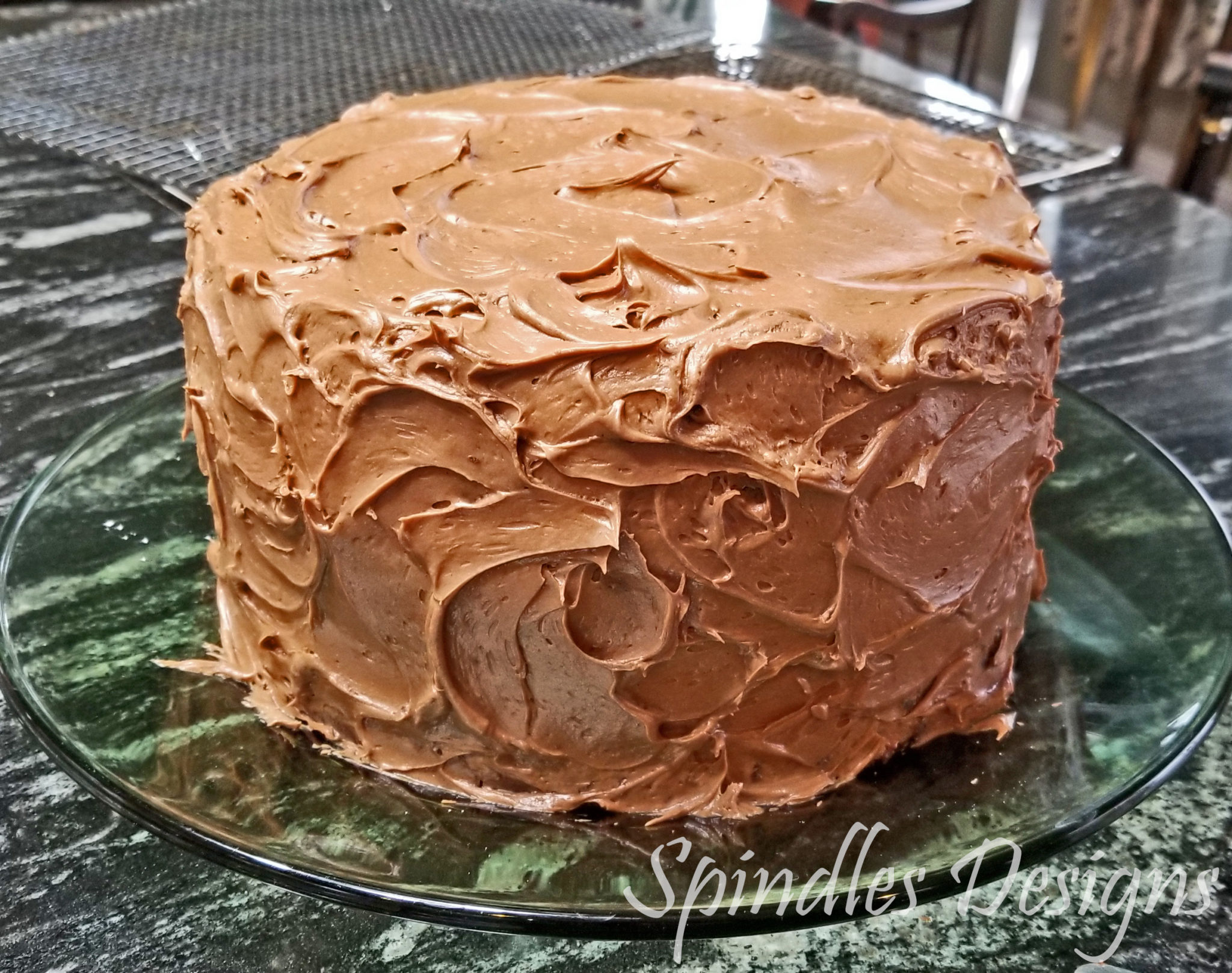 Chocolate Cake - Spindles Designs